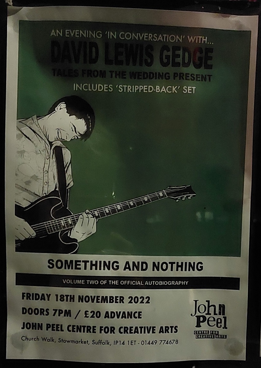 David Gedge Concert & Tour History (Updated for 2023) | Concert Archives