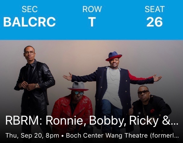 RBRM Concert & Tour History | Concert Archives