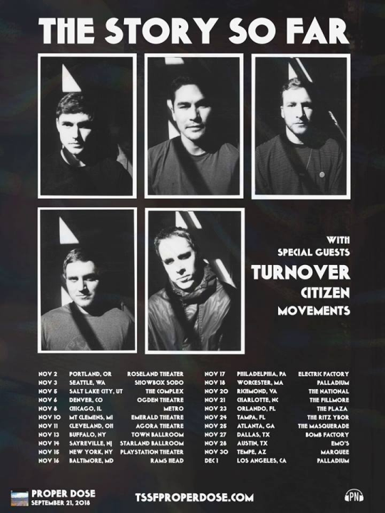 Turnover Concert & Tour History (Updated for 2023) | Concert Archives