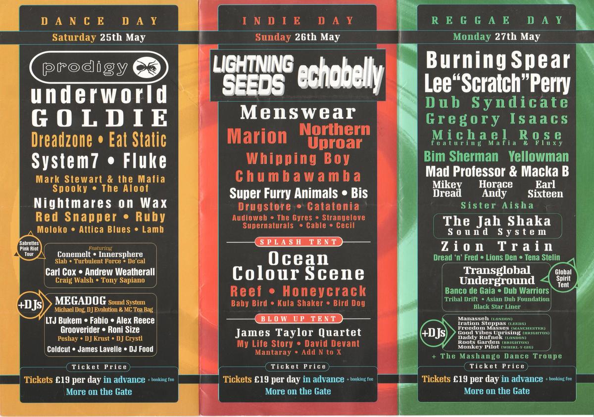 Concert History of Essential Music Festival, Reggae All-Dayer, Stanmer ...