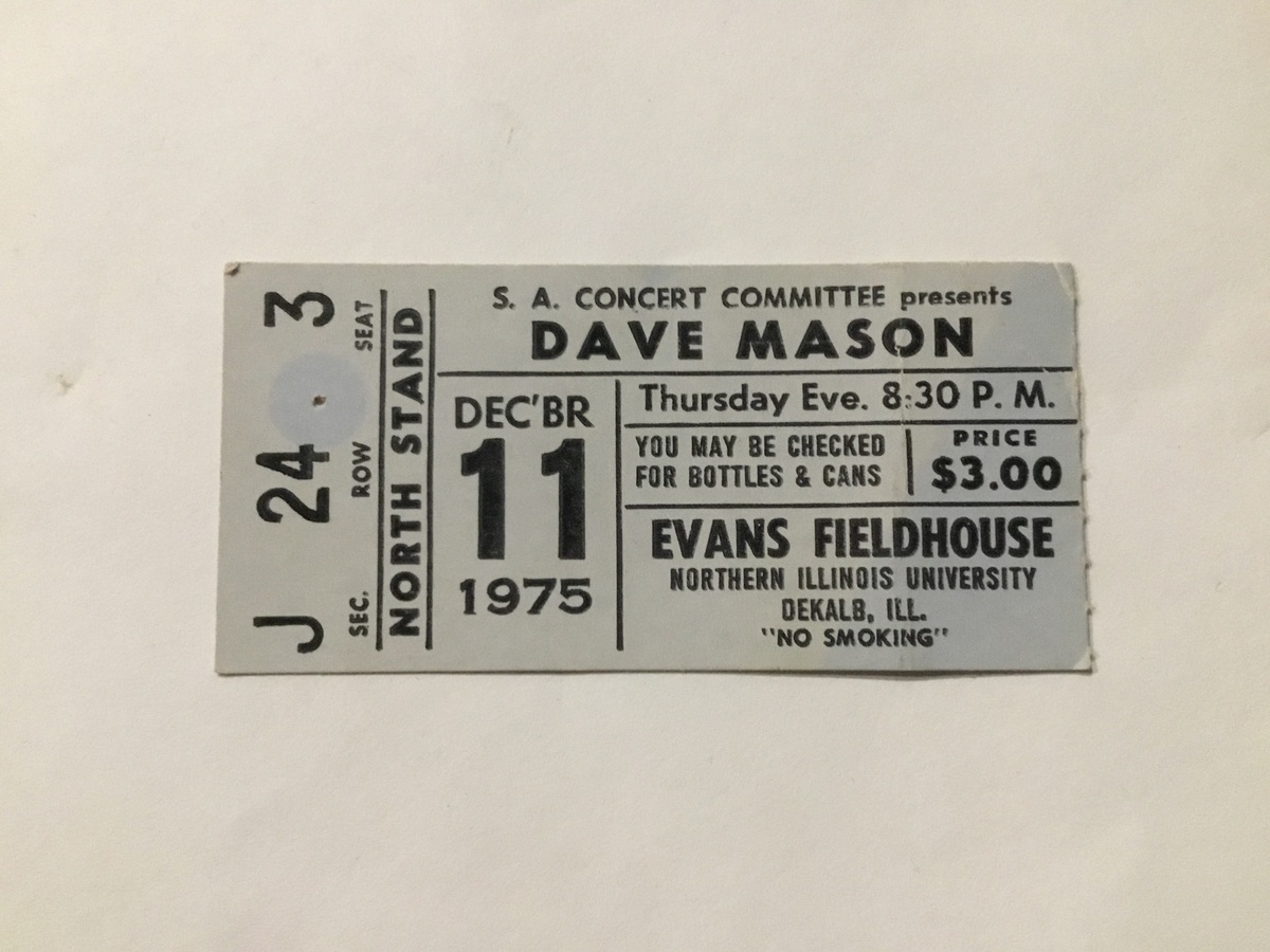 Dave Mason Concert & Tour History (Updated for 2023) | Concert Archives
