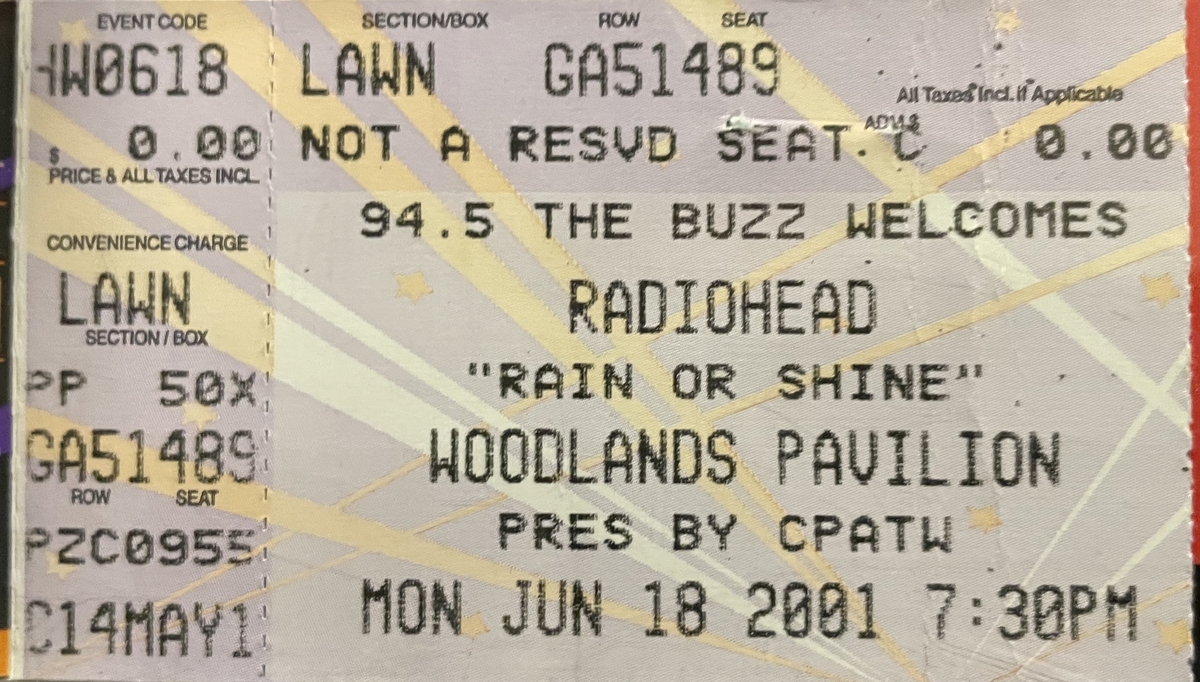 Radiohead Concert & Tour History | Concert Archives