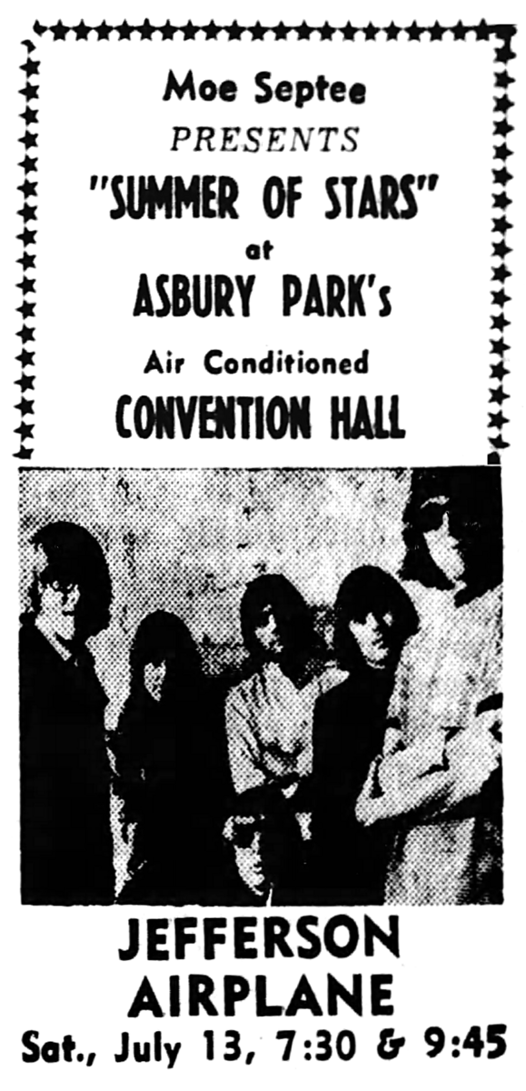 Jefferson Airplane Concert & Tour History | Concert Archives