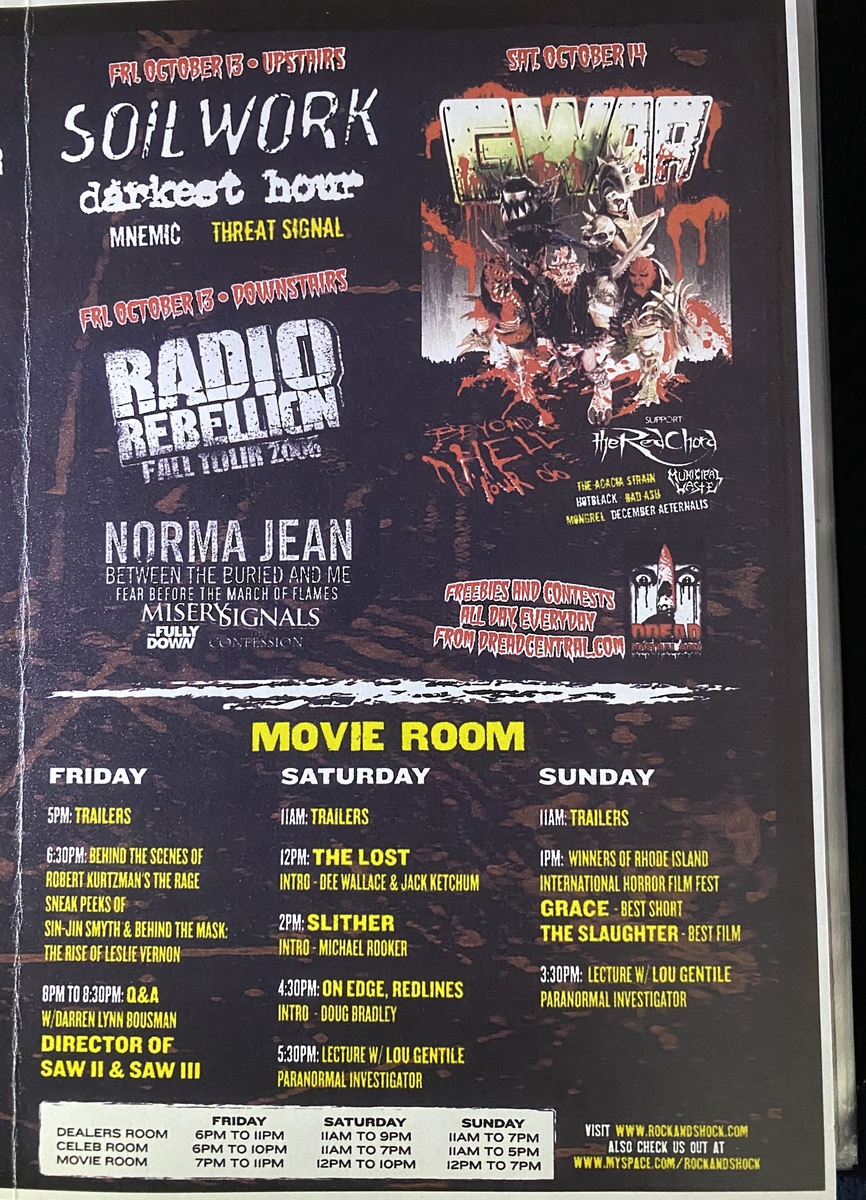 Gwar Concert & Tour History (Updated for 2023) | Concert Archives