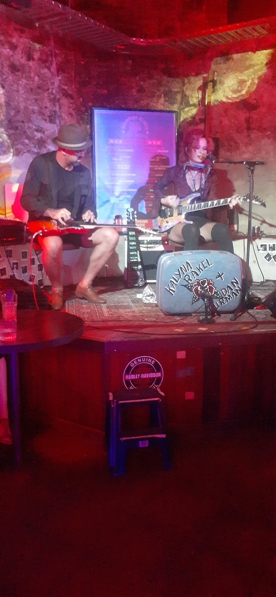 Dec 22, 2022: Kalyna Rakel at Memphis Slims house of blues Adelaide ...