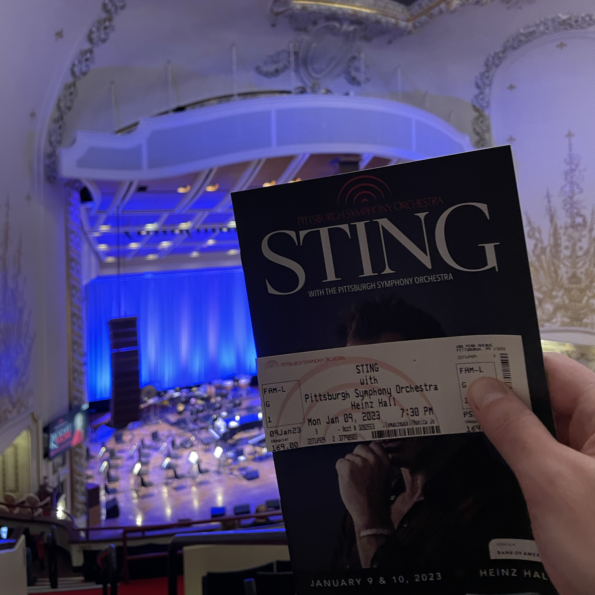 Sting Concert & Tour History (Updated for 2023) | Concert Archives