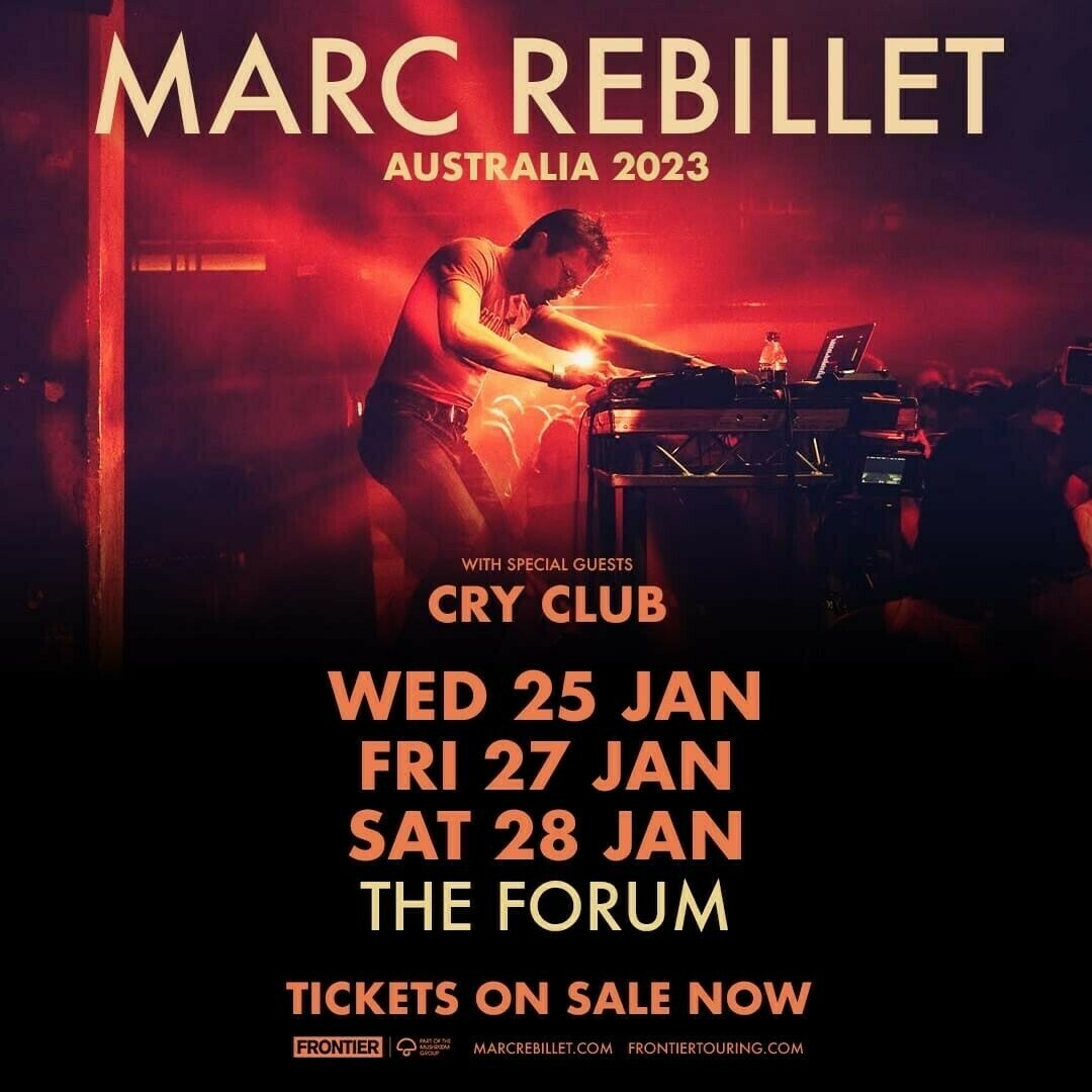 Jan 25, 2023: Marc Rebillet / Cry Club at Forum Theatre Melbourne ...
