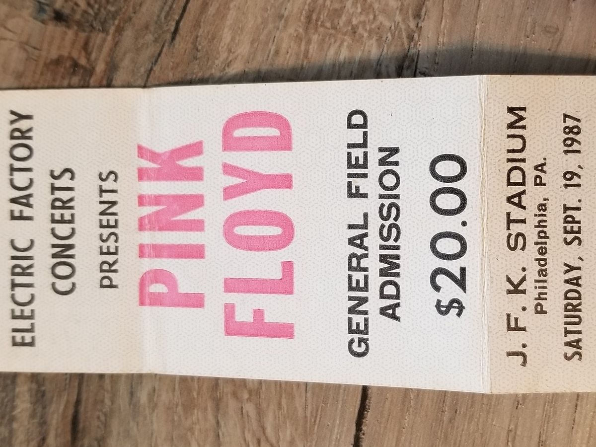 Sep 19, 1987: Pink Floyd at John F. Kennedy Stadium Philadelphia ...