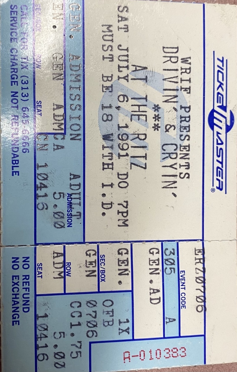 Concert History of The Ritz Roseville, Michigan, United States ...