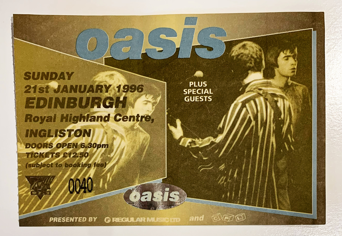 Oasis Concert & Tour History | Concert Archives