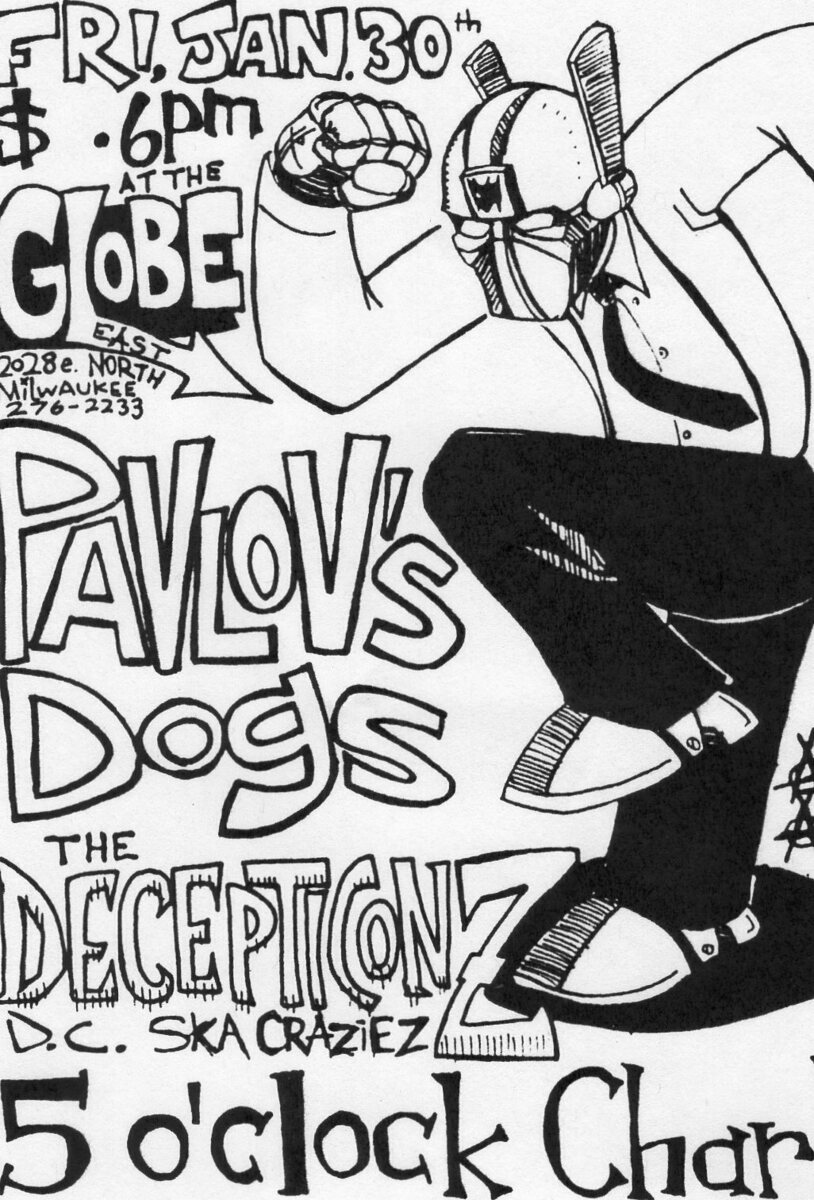 Jan 30, 1998: 5 O'Clock Charlie / Pavlovs Dogs (Milwaukee band) / The ... Jan 30, 1998: 5 O'Clock Charlie / Pavlovs Dogs (Milwaukee band) / The ...