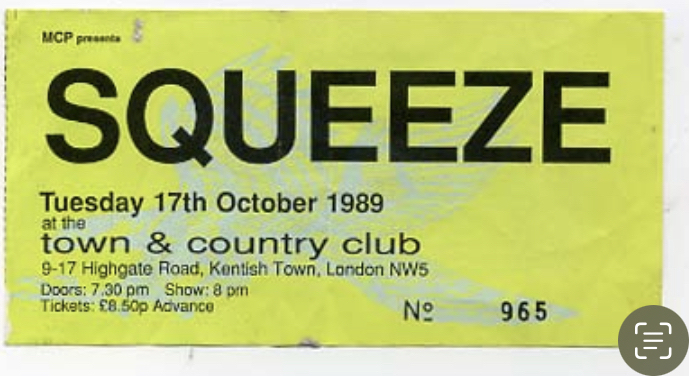 Squeeze Concert & Tour History (Updated for 2023) | Concert Archives