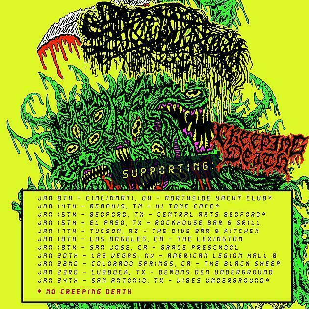 Jan 24, 2020: Sanguisugabogg / Defiled Crypt / Executioner / AeteratomA ...