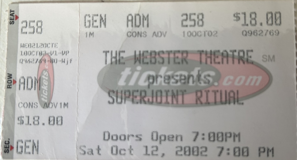 Superjoint Ritual Concert & Tour History | Concert Archives