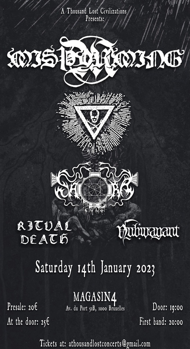 Ritual Death Concert & Tour History (Updated for 2024) | Concert Archives