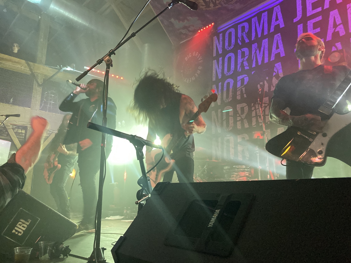 Feb 12, 2023: Norma Jean / Fire From the Gods / Greyhaven at Wildwood ...