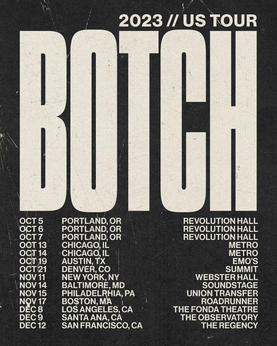 Dec 08, 2023: Botch / Deaf Club / Negative Blast at The Fonda Theatre ...