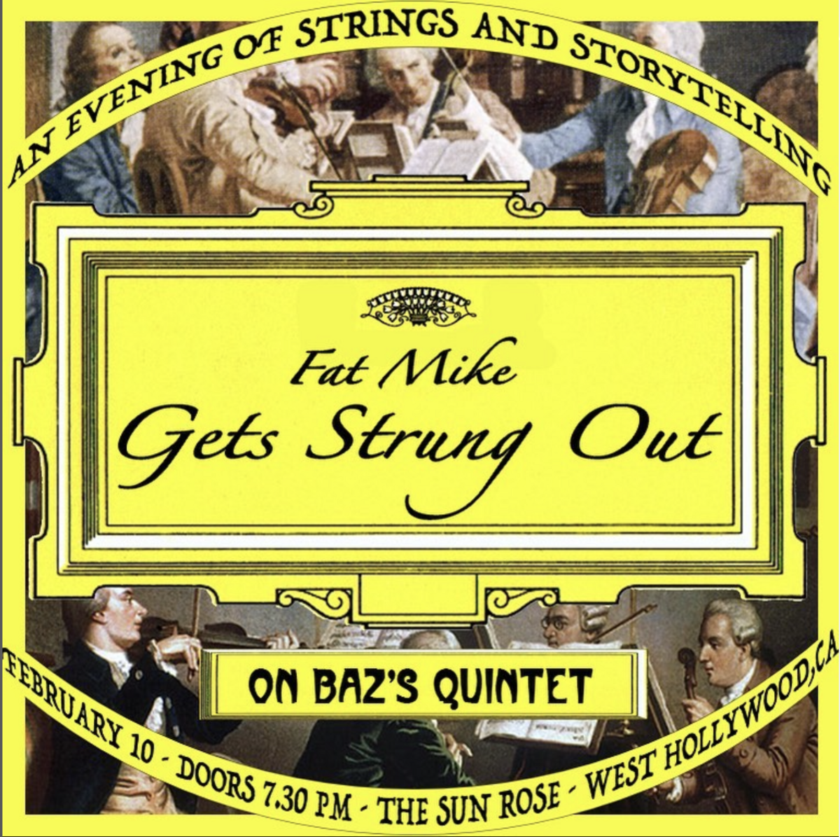 Fat Mike Gets Strung Out On Baz's Quintet Concert & Tour History ...