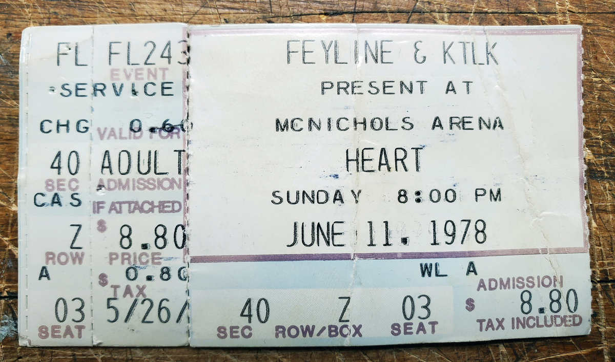 Concert History of McNichols arena Denver, Colorado, United States ...