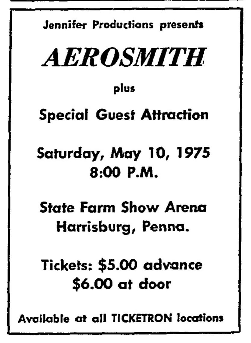 Rush's 1975 Concert & Tour History | Concert Archives