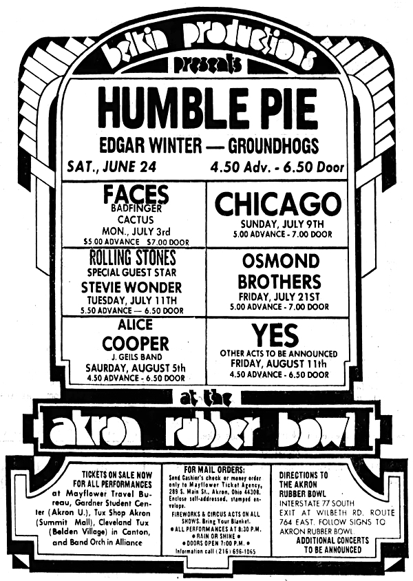 Humble Pie Concert & Tour History (Updated for 2023) | Concert Archives