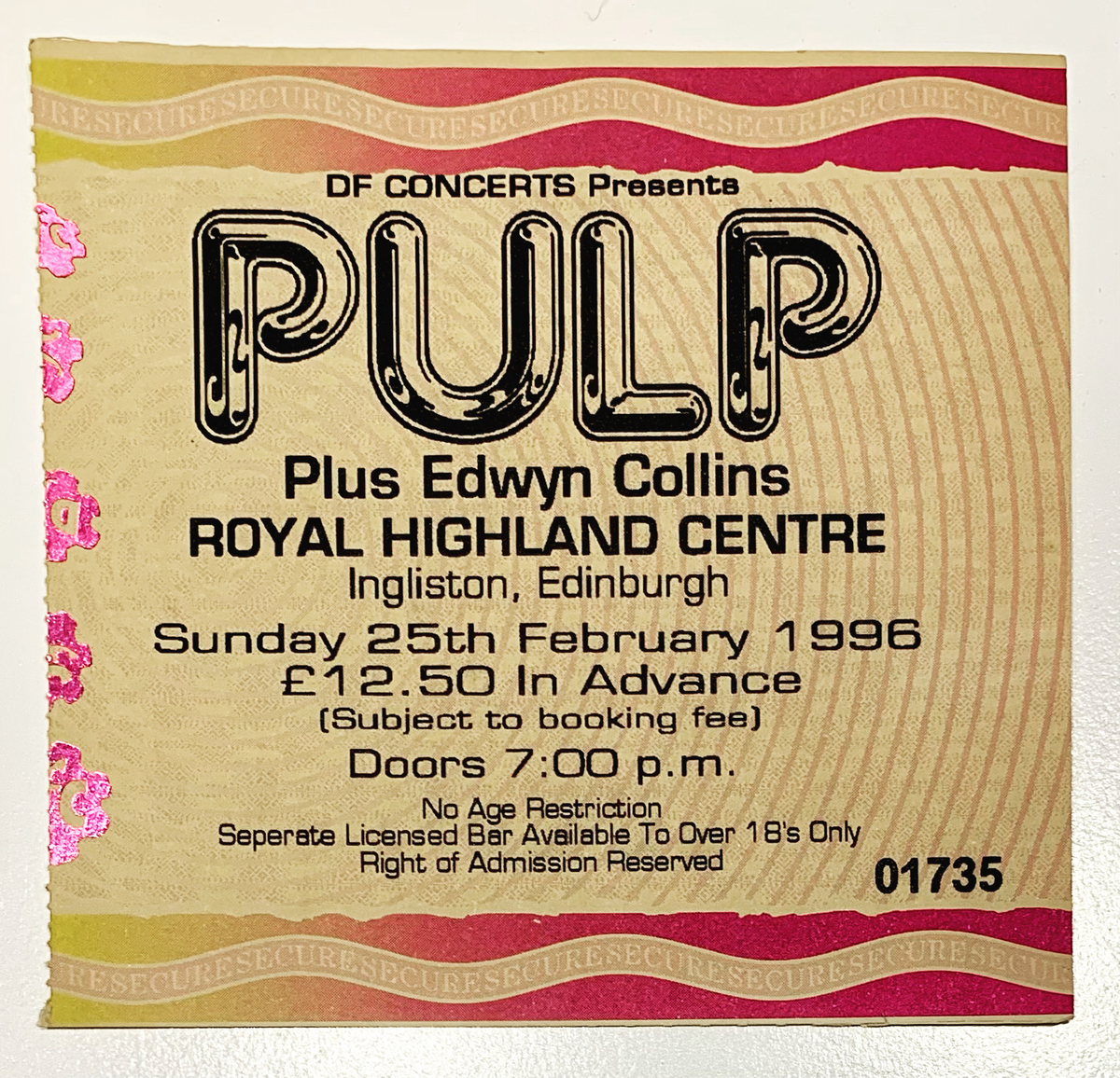 Pulp Concert & Tour History (Updated for 2023) | Concert Archives