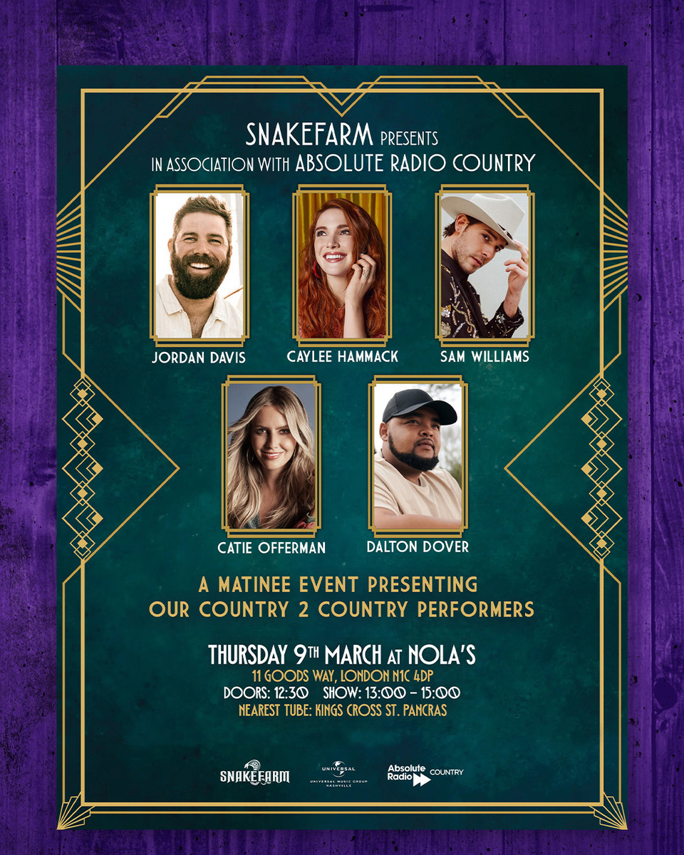 Mar 09, 2023: Jordan Davis / Caylee Hammack / Sam Williams / Catie ...