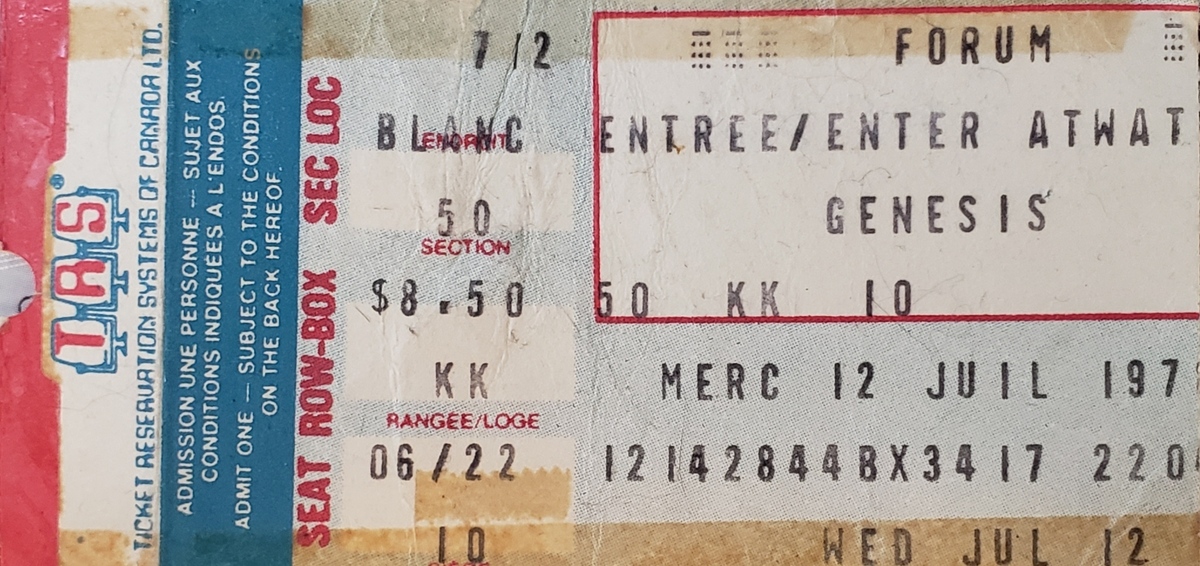 Genesis Concert & Tour History | Concert Archives