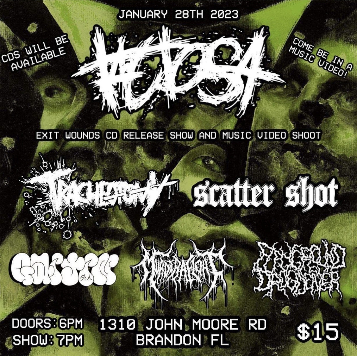 Murder Afloat Concert & Tour History | Concert Archives