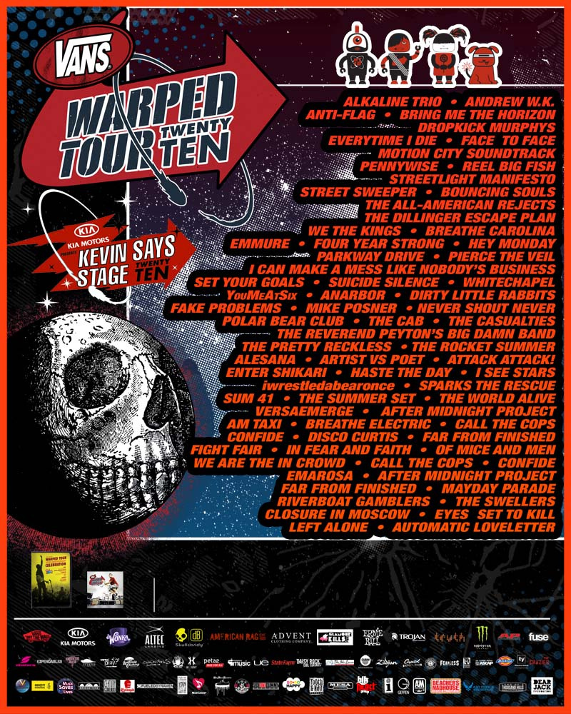 Jul 31, 2010: Warped Tour 2010 at First Midwest Bank Amphitheatre ...