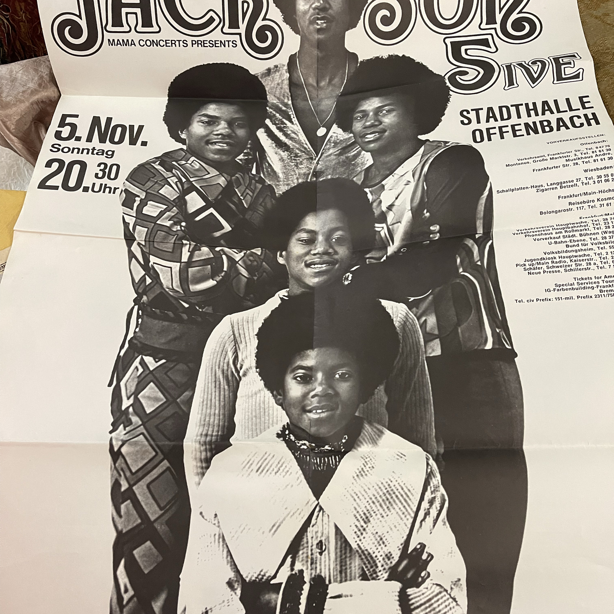 The Jackson 5 Concert & Tour History | Concert Archives