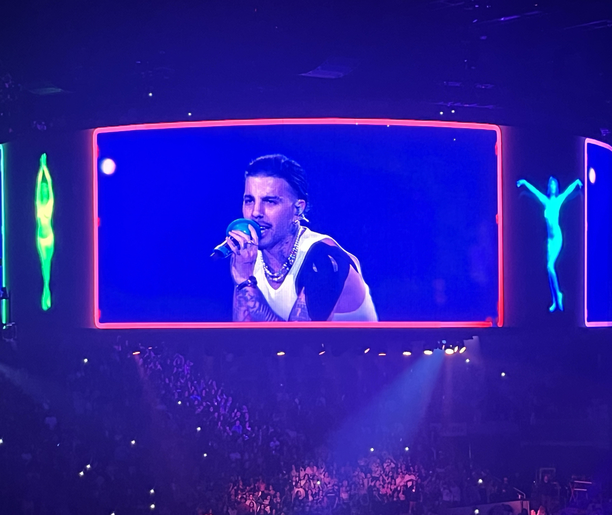 Mar 16, 2023: Rauw Alejandro at TD Garden Boston, Massachusetts, United ...