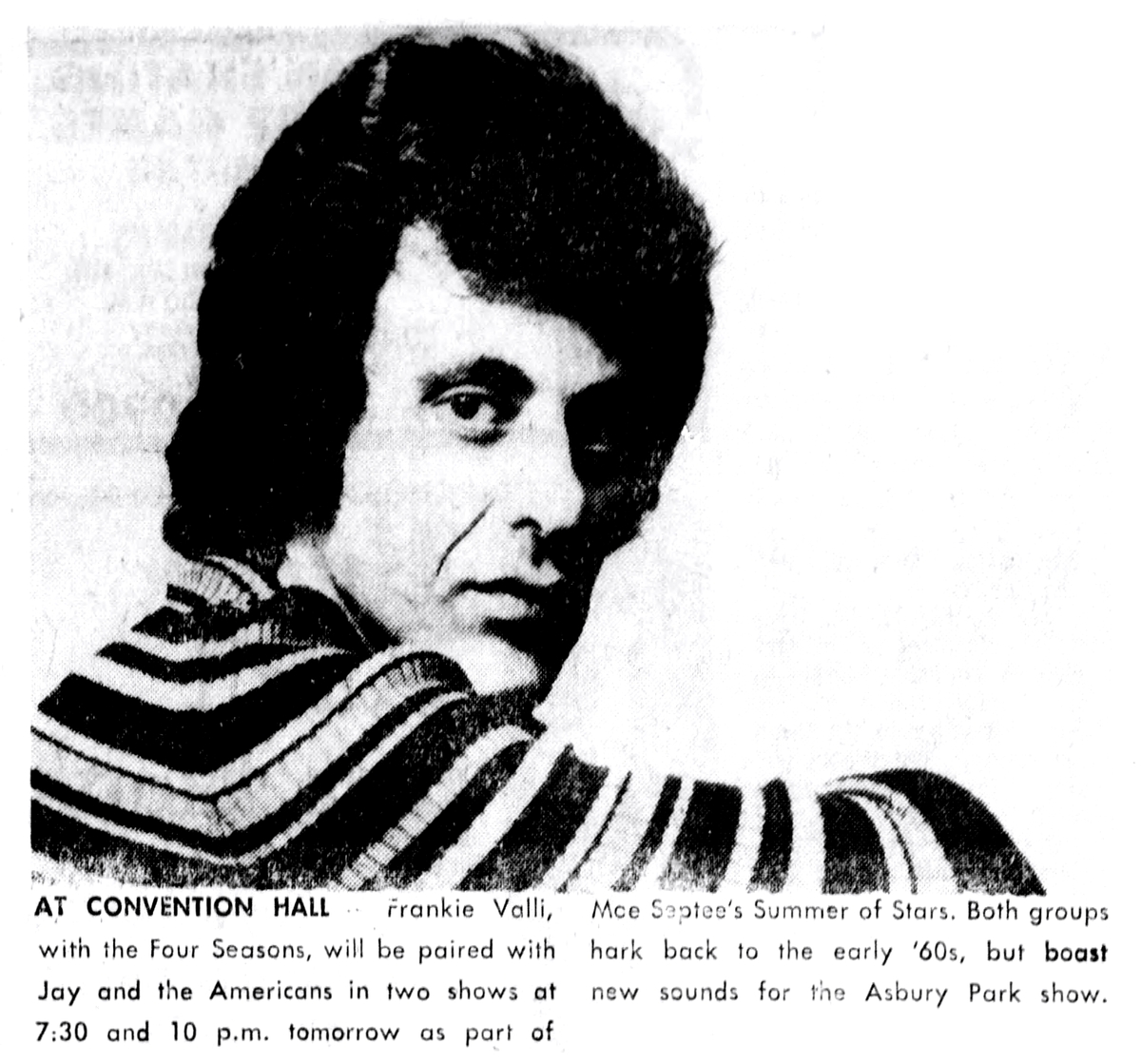 Frankie Valli & The Four Seasons Concert & Tour History (Updated for ...