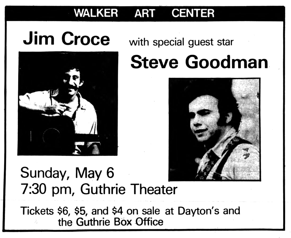 Jim Croce Concert & Tour History | Concert Archives