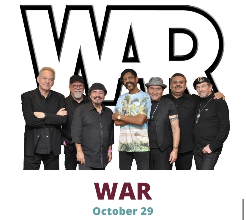 War Concert & Tour History (Updated for 2023 - 2024) | Concert Archives