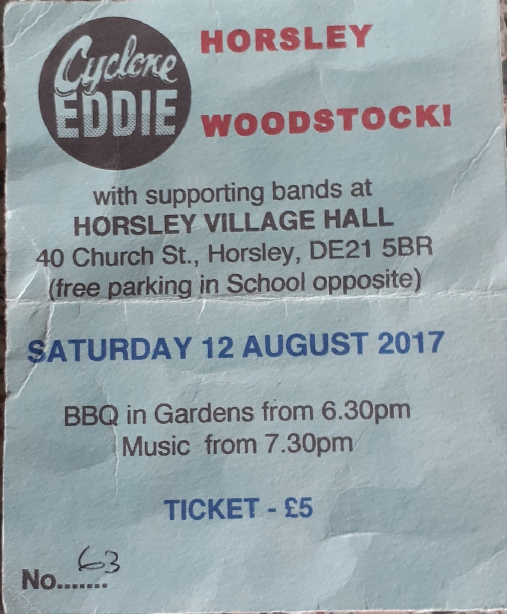 Concert History of Horsley Village Hall Horsley Derbyshire England UK | Concert Archives