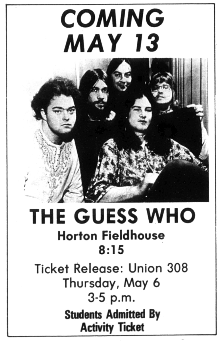 The Guess Who Concert & Tour History (Updated for 2023) | Concert Archives
