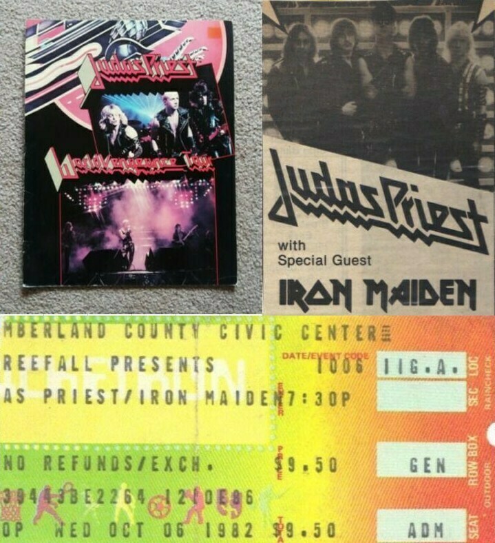 Judas Priest's 1982 Concert & Tour History | Concert Archives