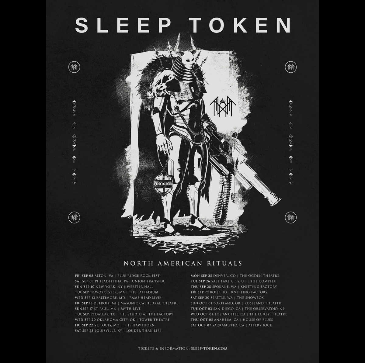 Sleep Token Concert & Tour History (Updated for 2023) | Concert Archives