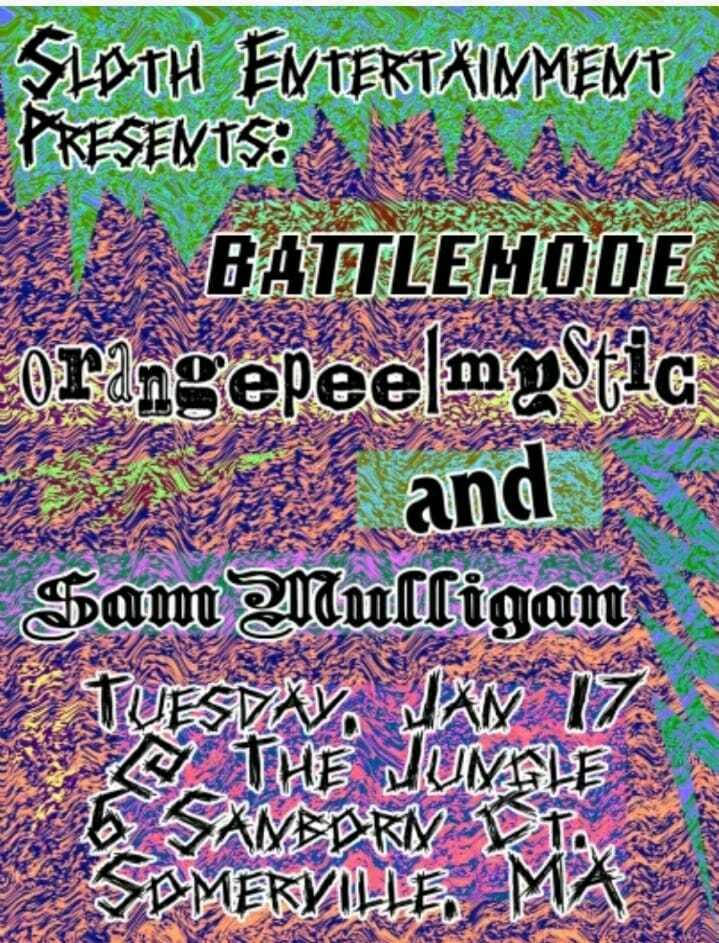 Jan 17, 2023: Battlemode / Sam Mulligan / Orange Peel Mystic at The ...