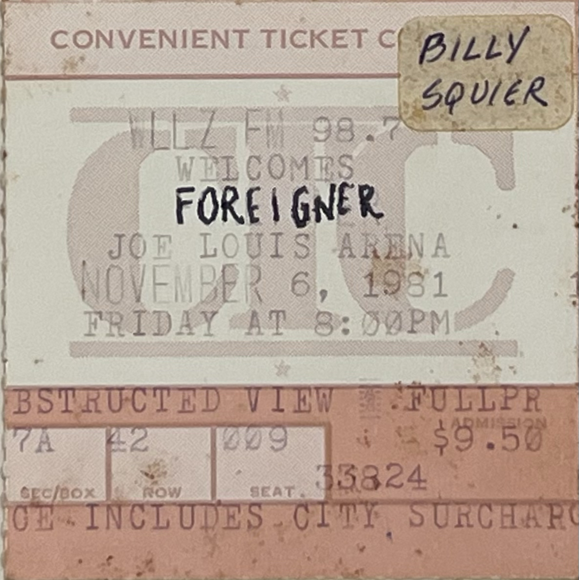 Foreigner's 1981 Concert & Tour History | Concert Archives