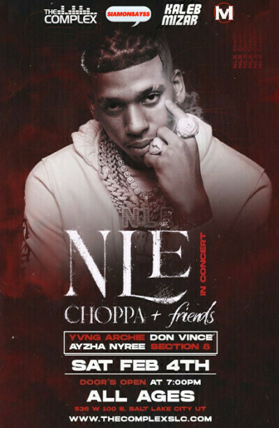 NLE Choppa Concert Photos | Concert Archives