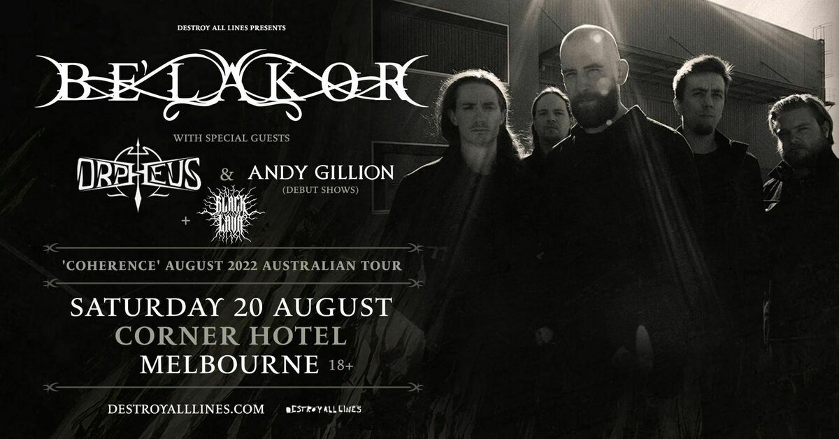 Andy Gillion Concert & Tour History | Concert Archives