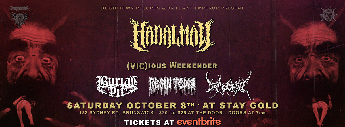 Burial Pit Concert & Tour History | Concert Archives