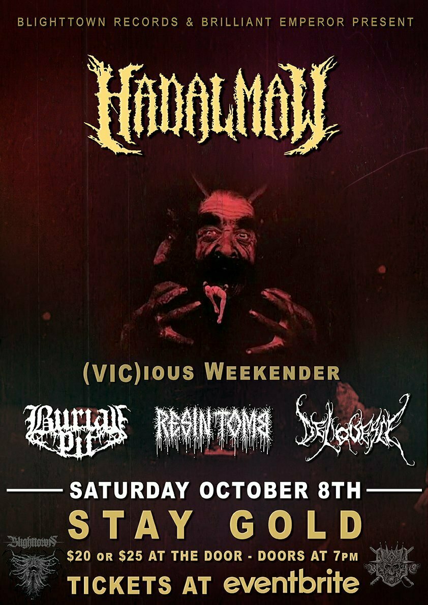 Burial Pit Concert & Tour History | Concert Archives