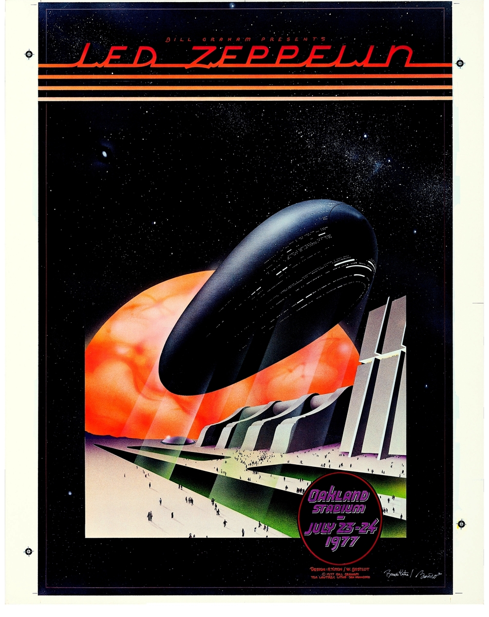 Led Zeppelin's 1977 Concert & Tour History | Concert Archives