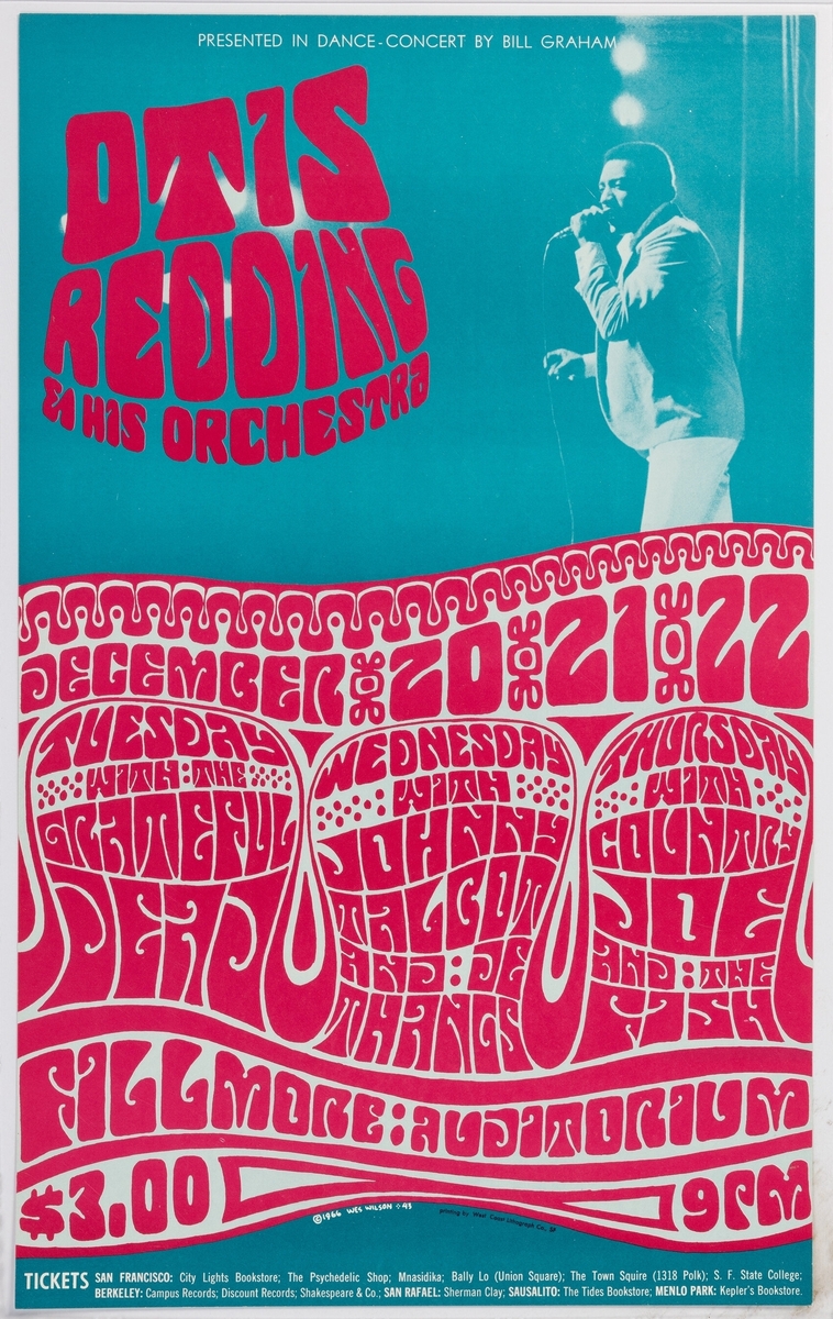 Otis Redding Concert & Tour History | Concert Archives