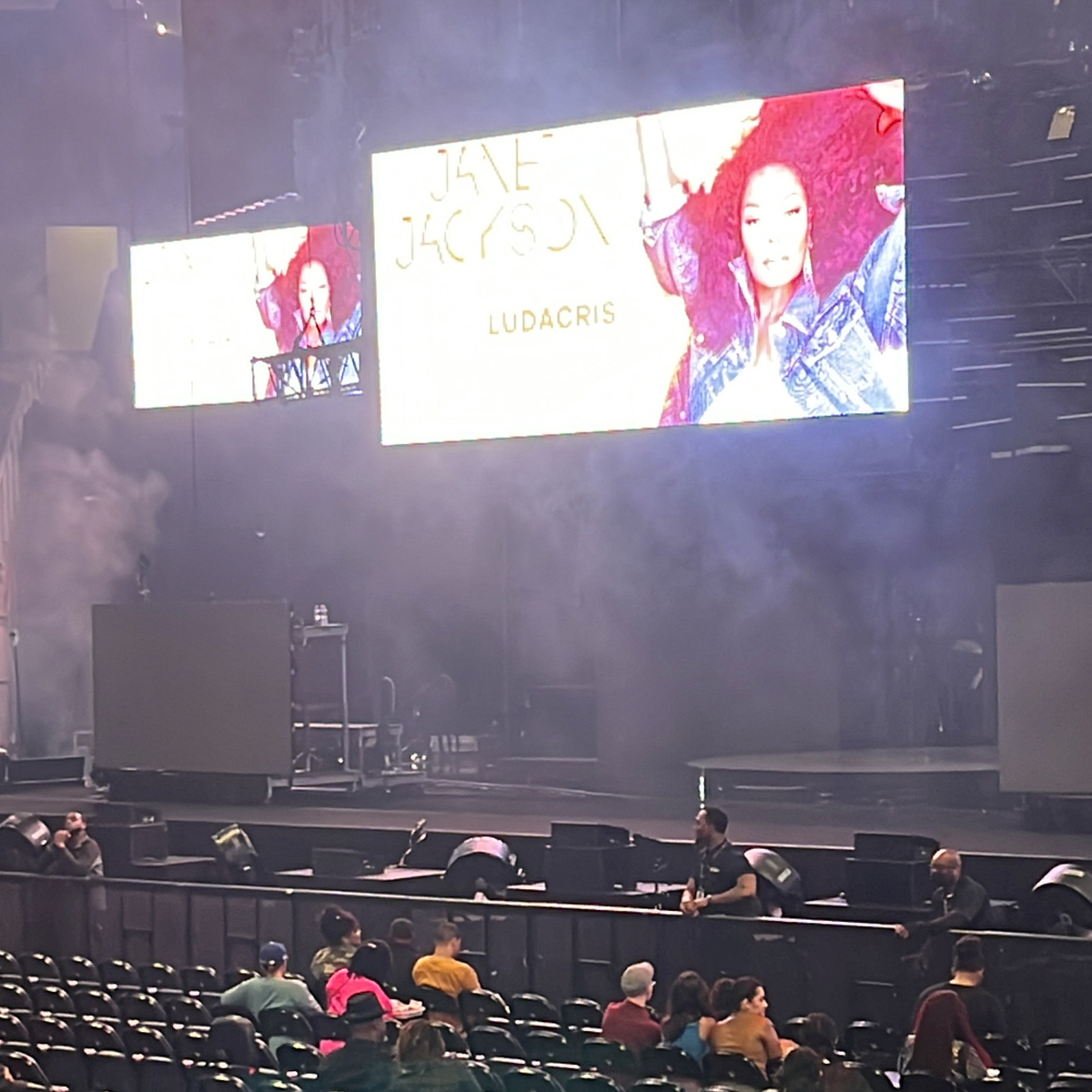 Apr 26, 2023: Janet Jackson / Ludacris at State Farm Arena Atlanta ...