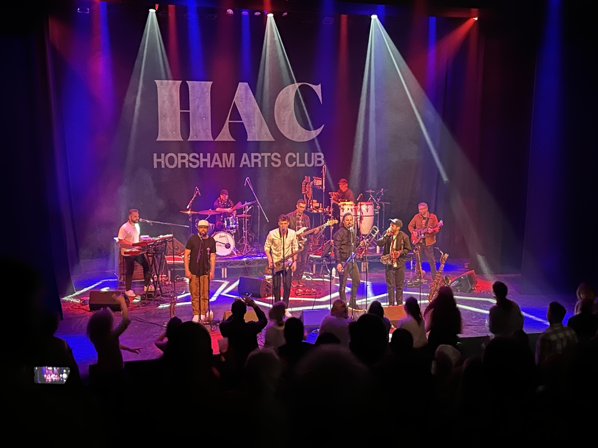 Apr 28, 2023: W3 Funk at The Capitol Theater Horsham, England, United ...