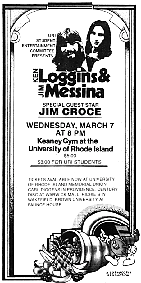 Jim Croce Concert & Tour History | Concert Archives